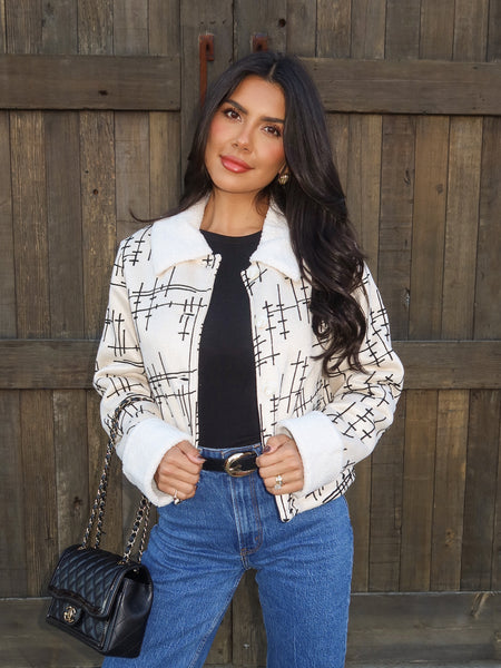 Amaris Vegan Shearling Jacket - Final Sale – Stitch And Feather